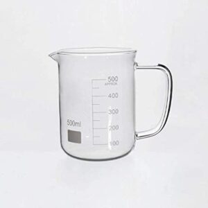 Measuring Beaker with Handle Borosilicate 500ml - Labtek Services Ltd