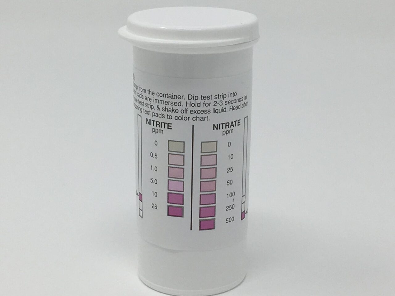 Nitrate Nitrite Combo Test Strip Vial of 50 - Labtek Services Ltd